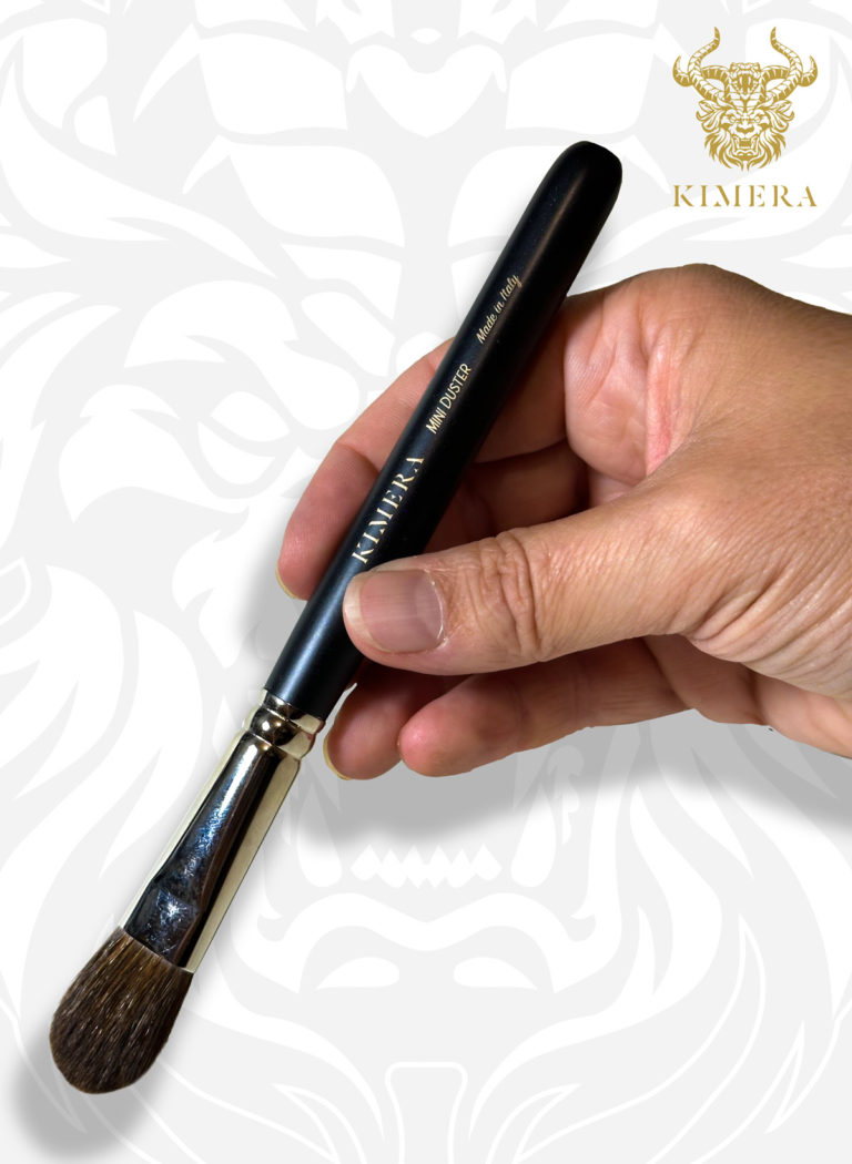 MiniDuster Kimera Brush – Pony Bristles – Verko's Vault