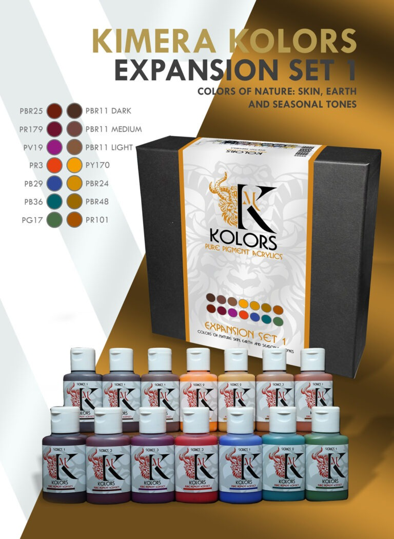 Kimera Kolors Pure Pigments Expansion Set 1: Colors of Nature – Verko's ...